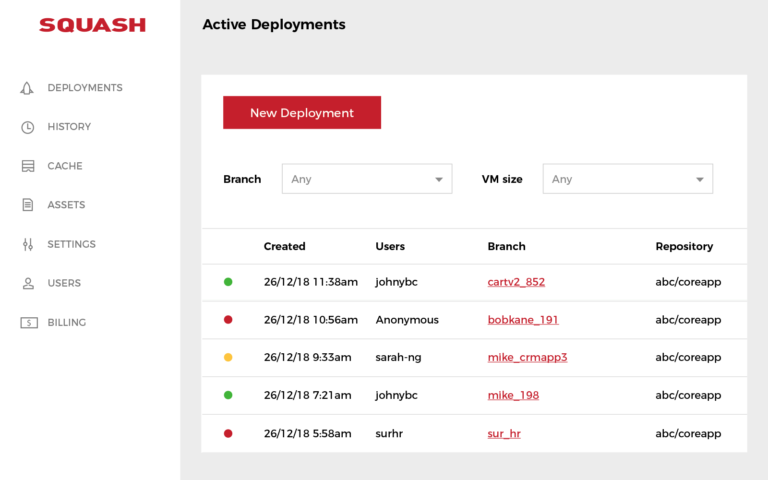 Getting Started | Squash: On demand test environments for web apps and ...